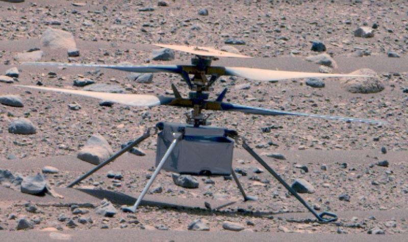 NASA's Mars helicopter 'phones home' after no contact for 63 days | GMA ...