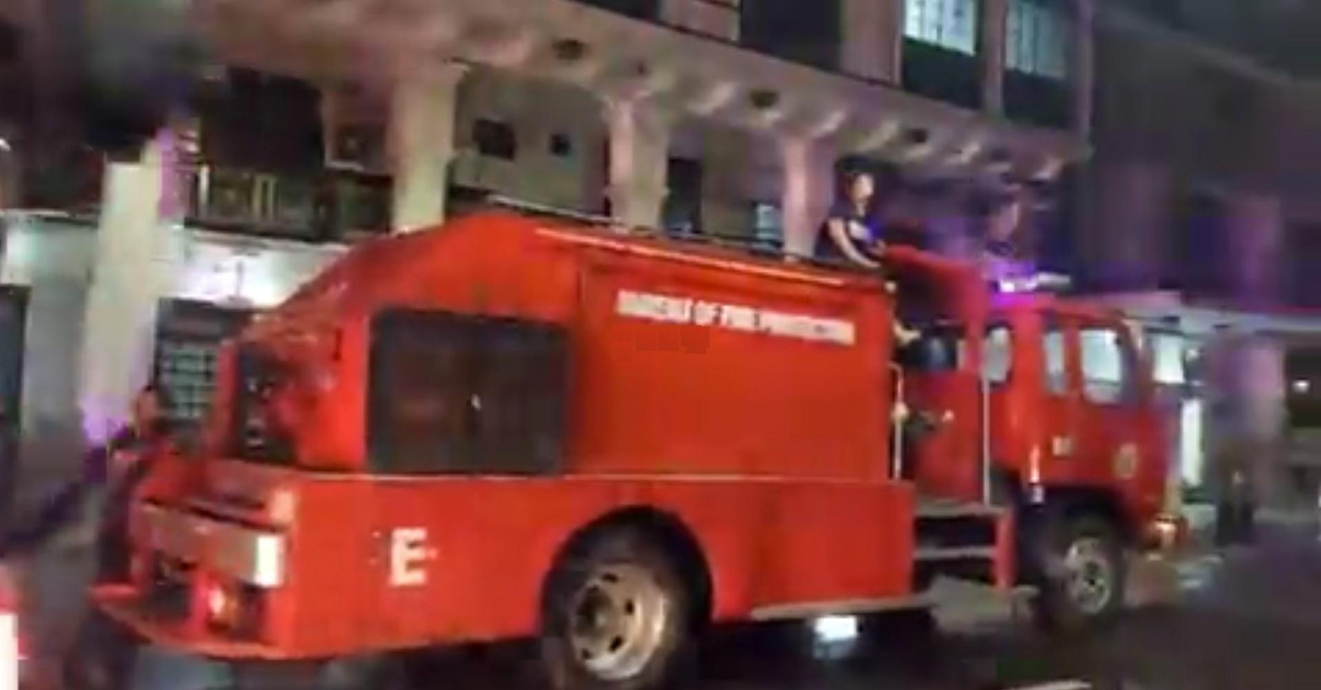 First alarm raised at Intramuros rubbish fire | GMA News Online