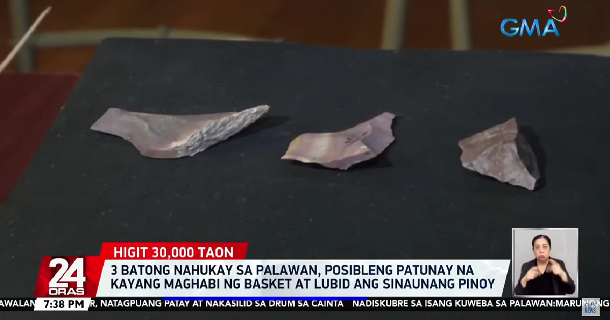 Traces of fiber technology found in 3 stone tools from Tabon Cave | GMA ...