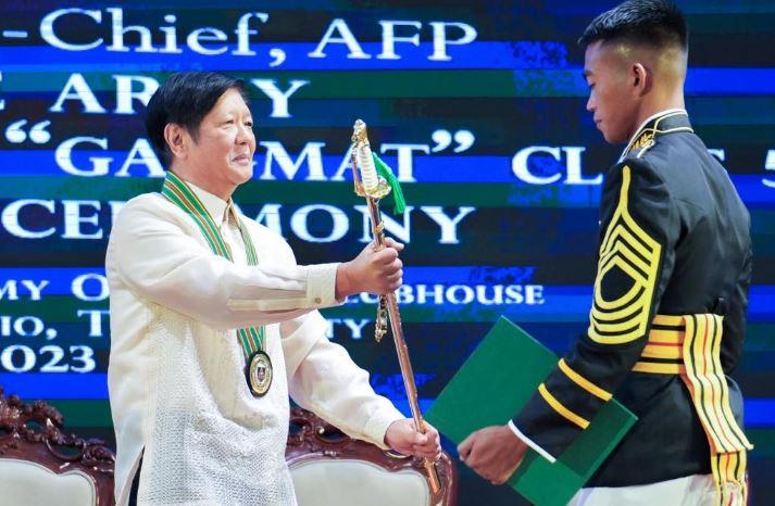 Marcos to new Army officers: Lead by example, command with respect ...
