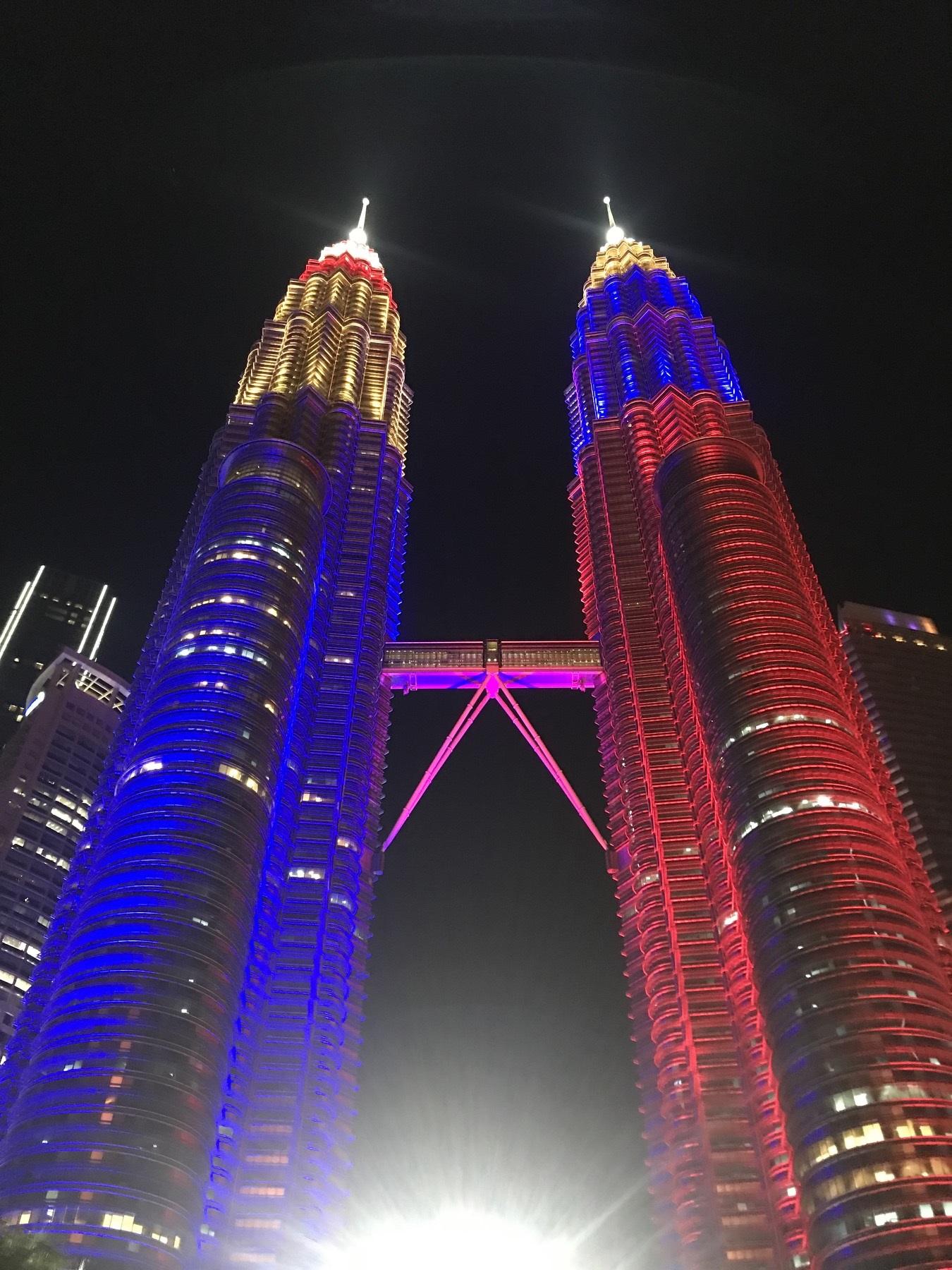 Petronas Towers light up in Philippine colors for Marcos visit | Photos ...
