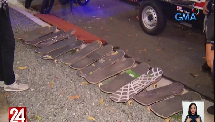 16 na kabataang skateboarders, inaresto sa BGC dahil sa ingay ...