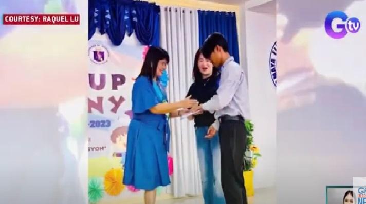 15-anyos na lalaki, masayang nagtapos ng kinder | Balitambayan