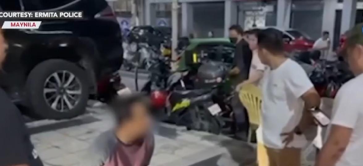 Lalaki, arestado matapos magpaputok ng baril sa manpower agency sa Maynila | Balitambayan