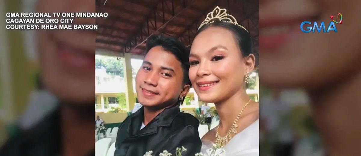 Bride na katatapos lang manganak, dumiretso sa mass wedding sa CDO ...