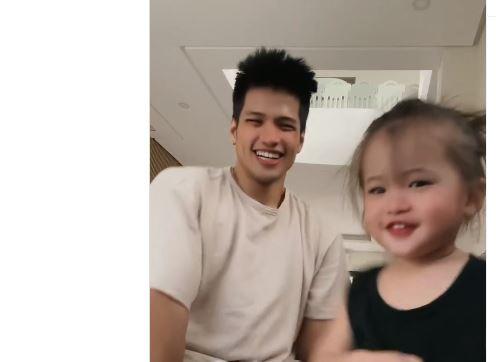 Vin Abrenica dances to ‘Cupid’ with daughter Avianna | GMA News Online