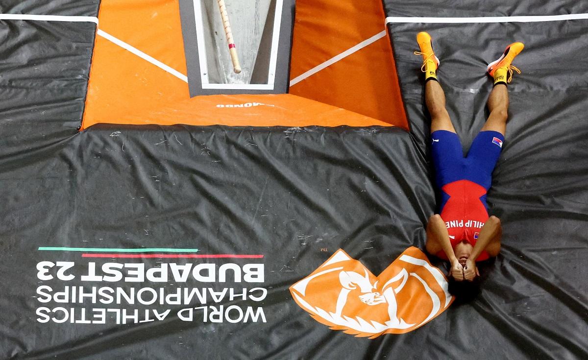 EJ Obiena takes pole vault silver at World Athletics Championship ...