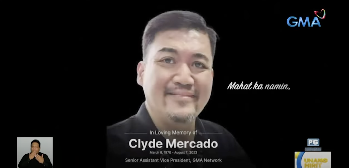 Remembering GMA Public Affairs’ Clyde Mercado | GMA News Online