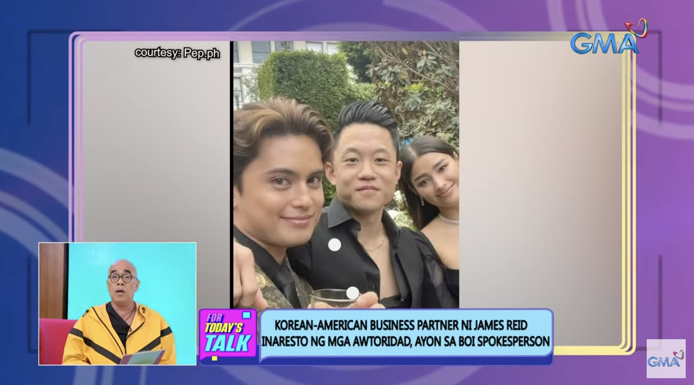 Business partner ni James Reid na si Jeffrey Oh ng Careless, nakadetine sa BI facility ...