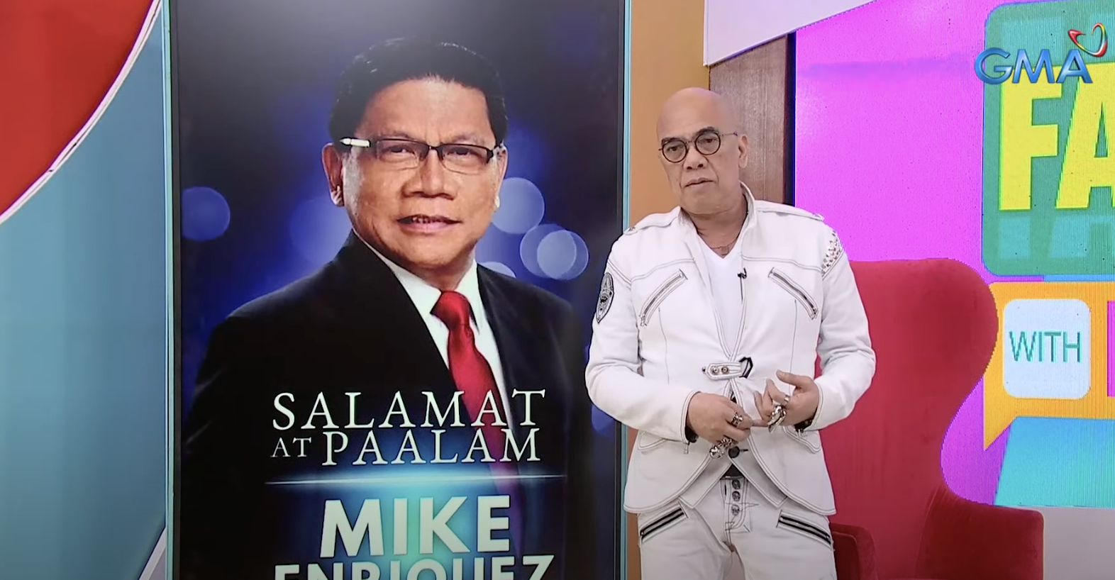 Boy Abunda remembers Mike Enriquez: 'He was a wonderful friend' | GMA News Online