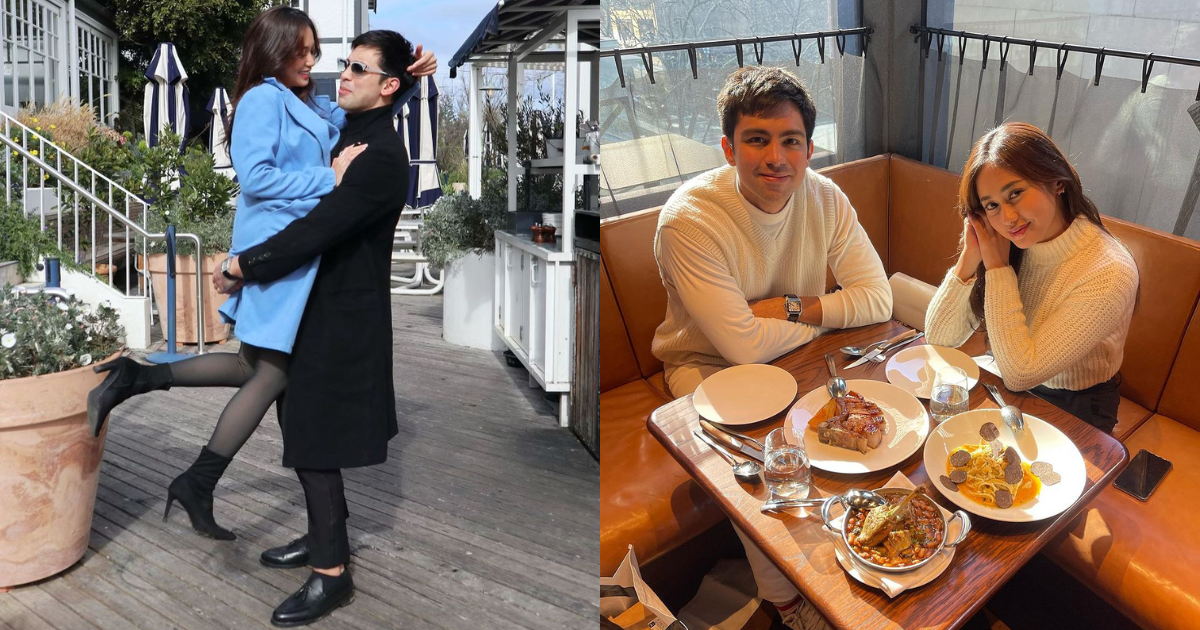 Derrick Monasterio, Elle Villanueva are happily in love in new photos ...