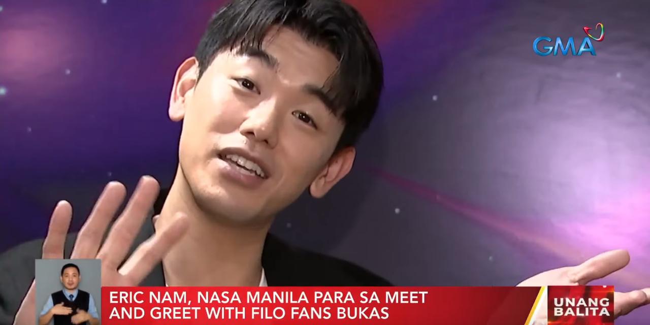 Eric Nam tells Pinoy fans: 'You are all my beshy' | GMA News Online