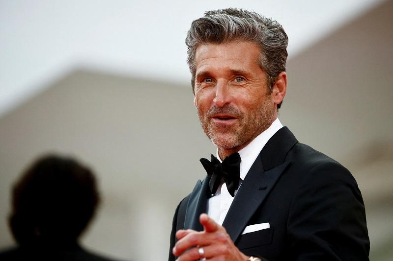 Patrick Dempsey at the 80th Venice Film Festival premiere for 'Ferrari ...