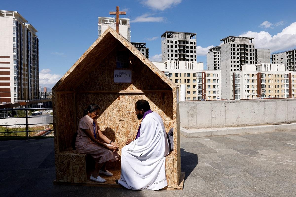 Mongolia's small Catholic community welcomes Pope | Photos | GMA News ...