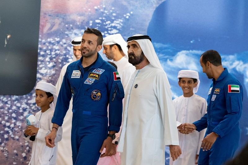 UAE astronauts' homecoming reception at the new airport | Photos | GMA ...
