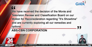 ABS_CBN_STATEMENT | Tracking | GMA News Online