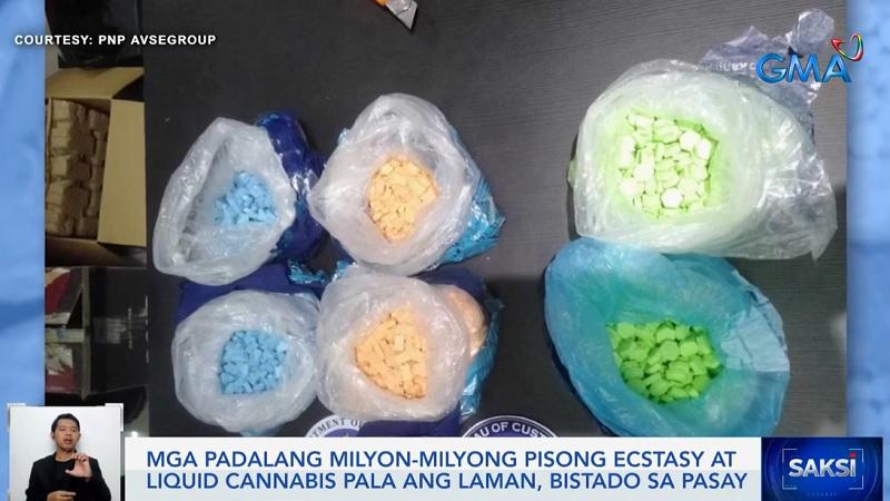 Parcels in Pasay found to contain P40-million ecstasy tablets, liquid ...
