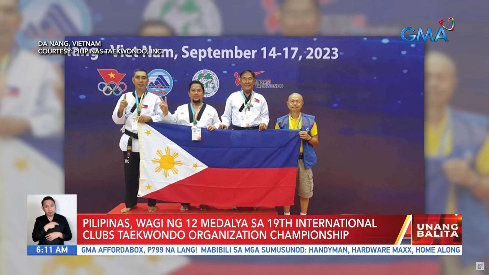 Philippines wins 12 medals from Vietnam taekwondo tilt | GMA News Online