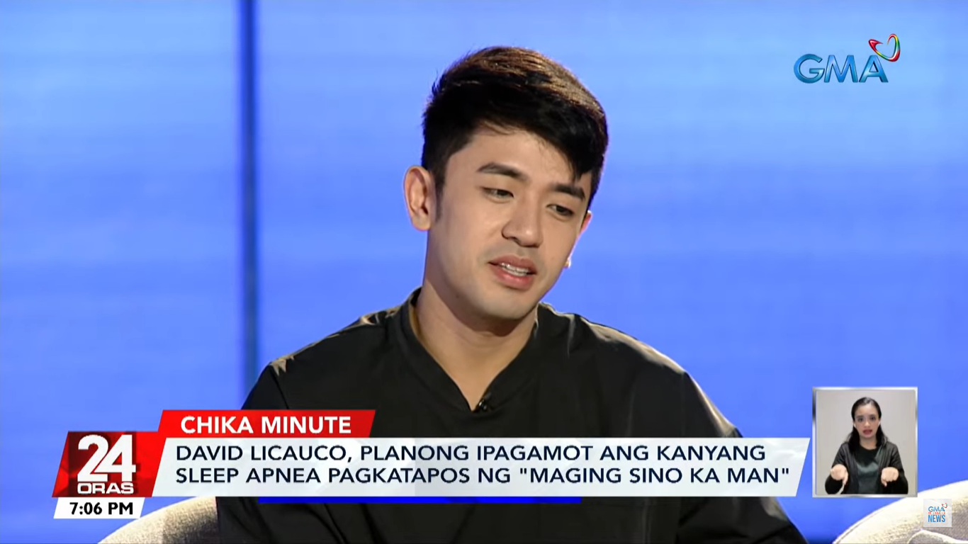 David Licauco plans to undergo surgery for sleep apnea after ‘Maging Sino Ka Man’ | GMA News Online