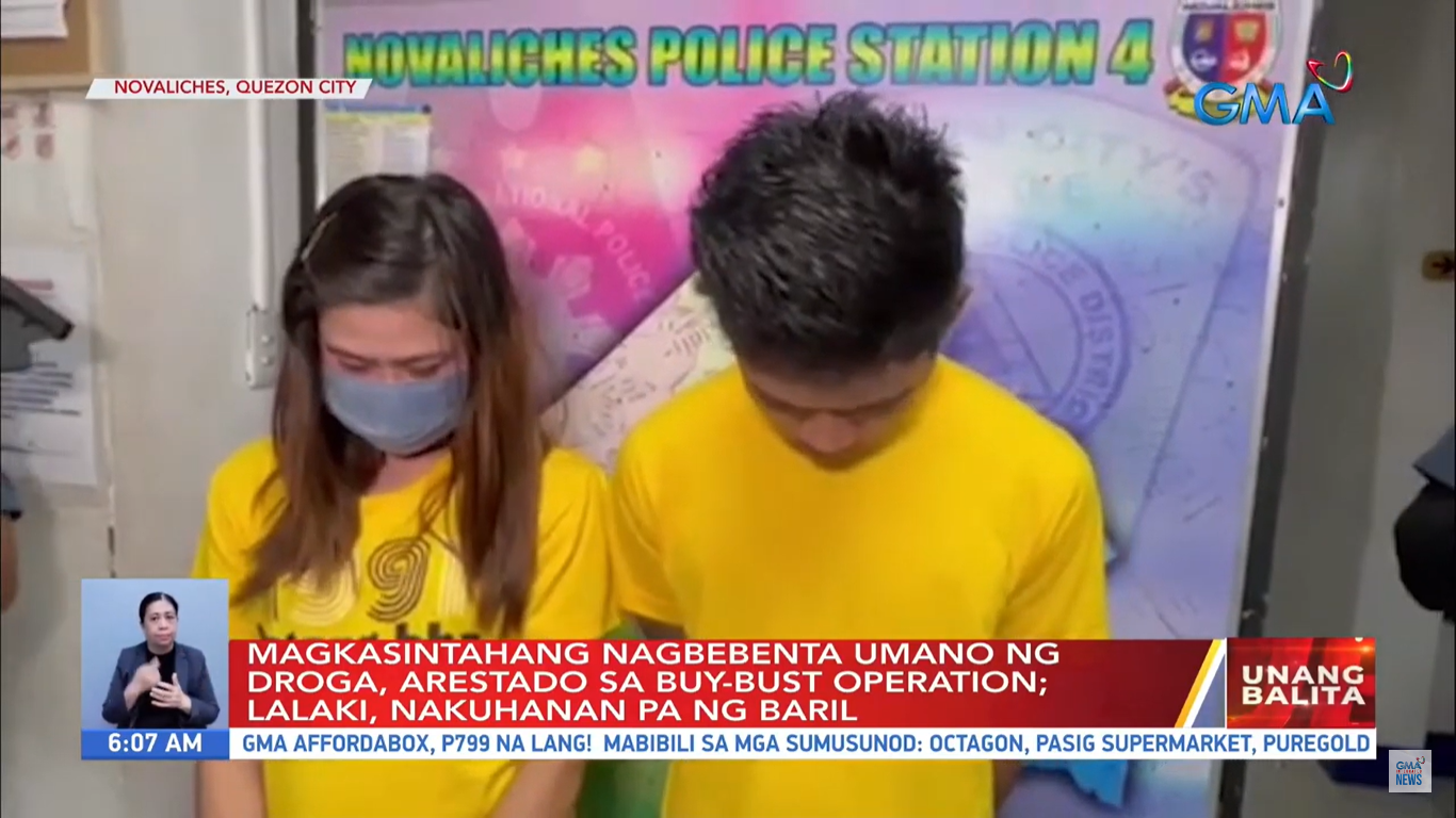Magkasintahan, arestado sa pagbebenta umano ng droga sa mga driver ng pampublikong sasakyan ...