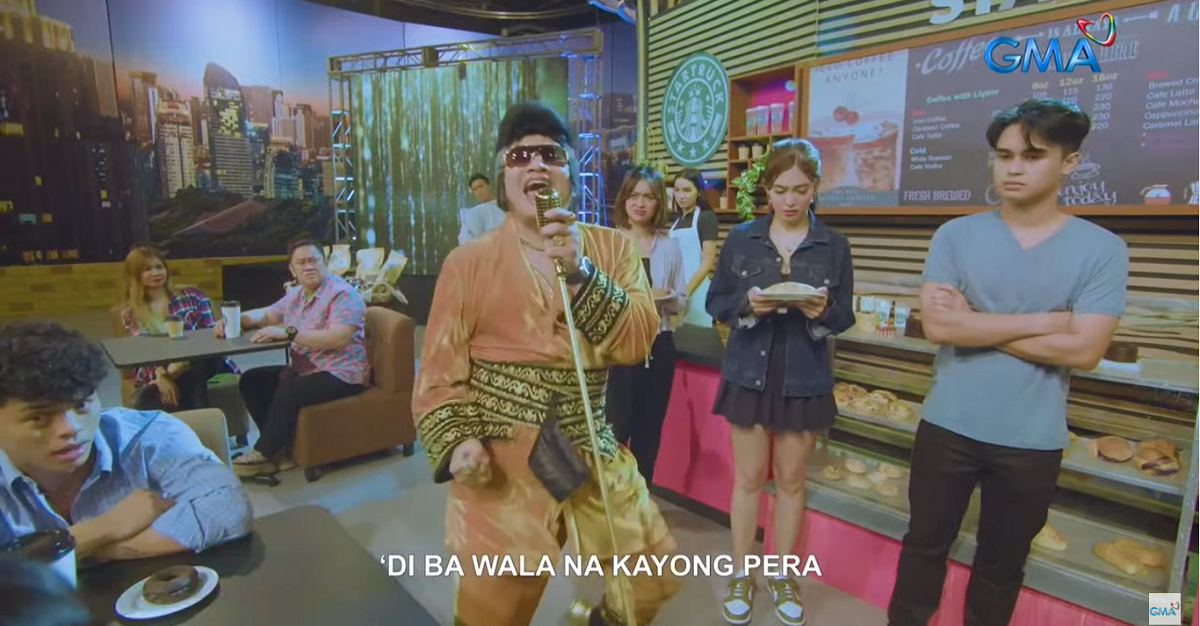 Michael V. sings about lining up for coffee in 'Raining in Manila ...