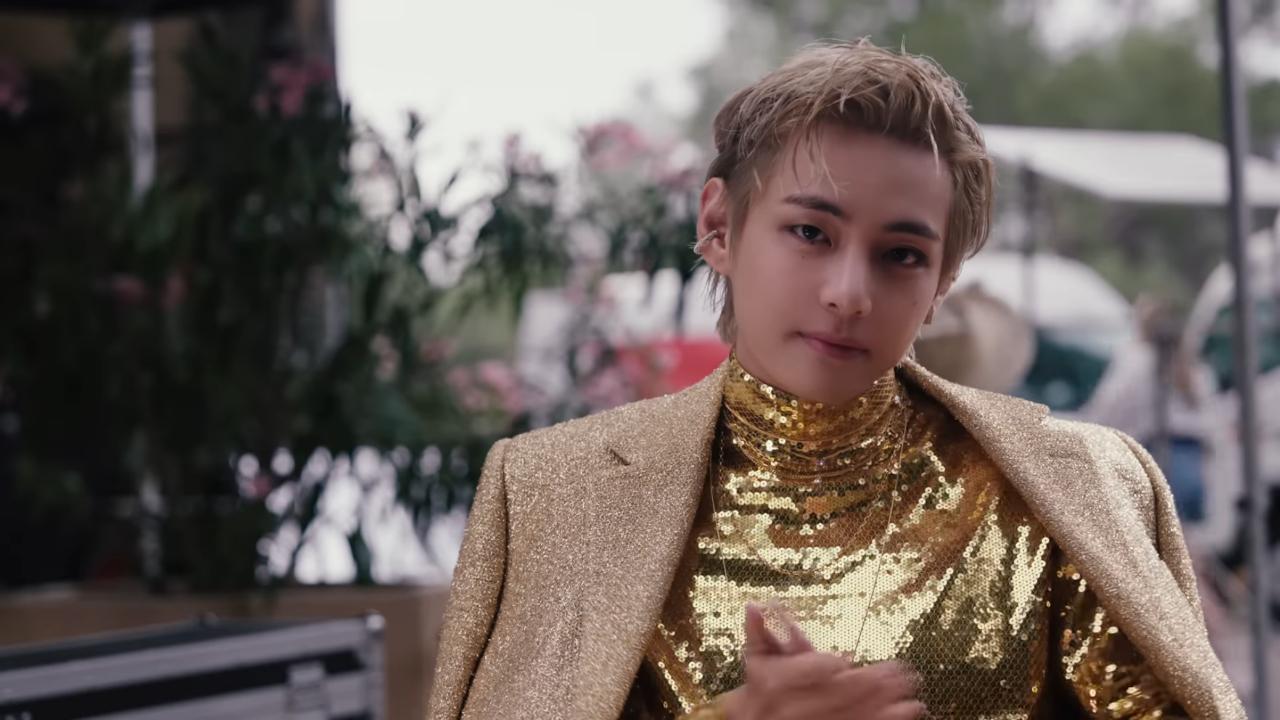 V of BTS takes fans on his solo musical journey in 'For Us' music video ...