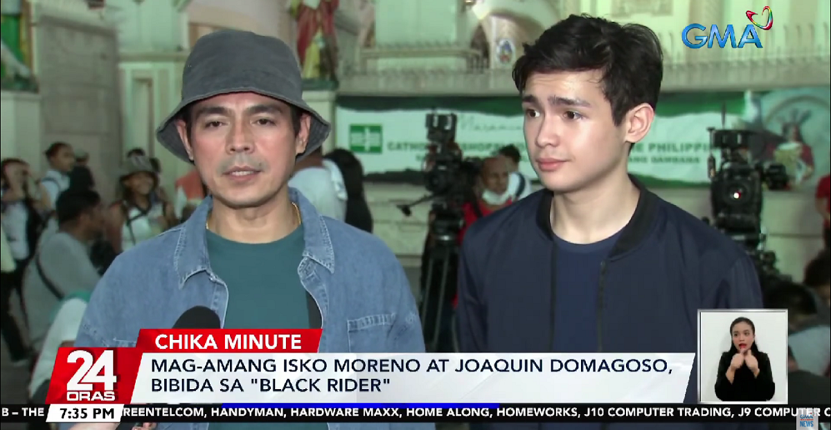 Isko Moreno, Joaquin Domagoso join cast of 'Black Rider' | GMA News Online