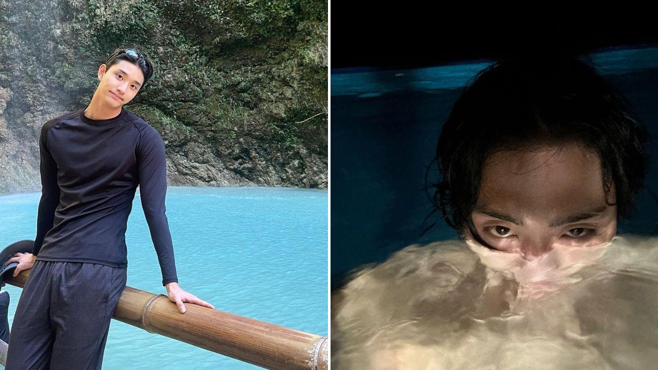 South Korean actors Kim Jae Won, Ahn Hyo Seop vacation in the Philippines | GMA News Online