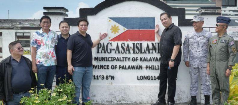 Speaker Romualdez, House leaders visit Pag-asa Island, promise aid to ...