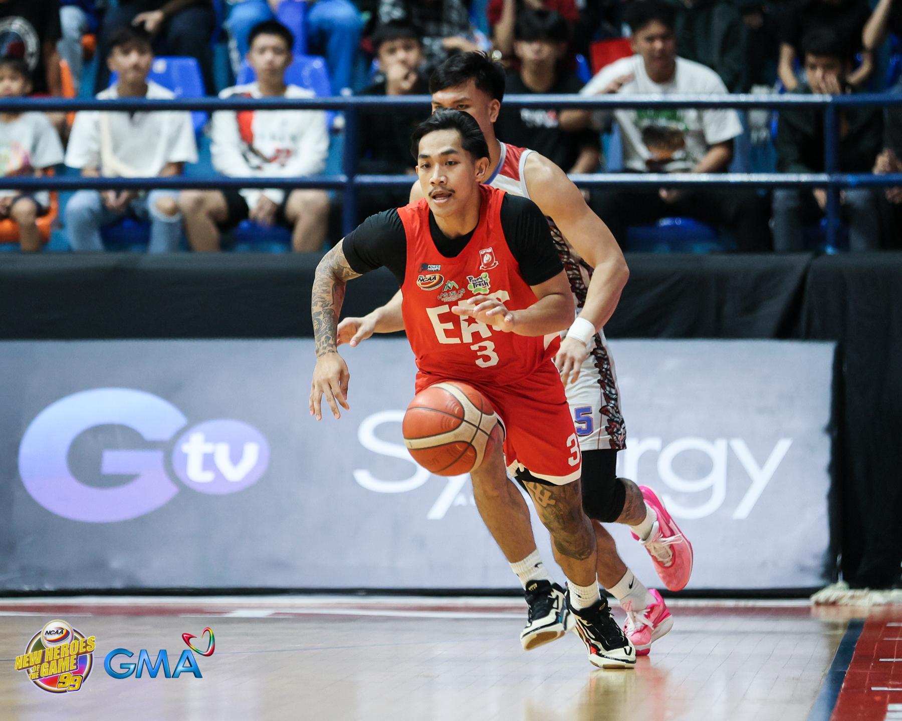 Clutch King Gurtiza lifts EAC in escape vs. Arellano | NCAA Philippines