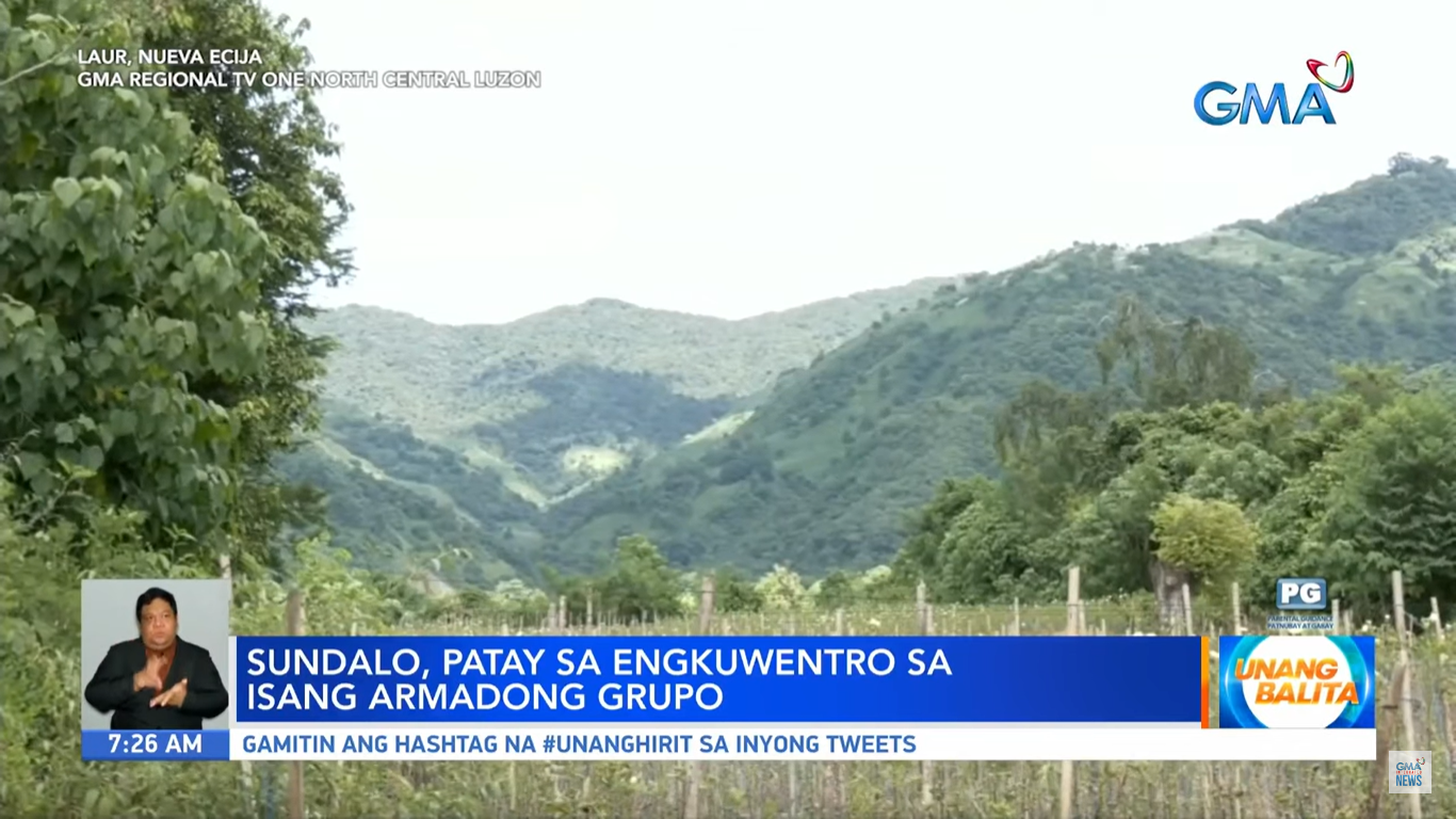 Sundalo, patay sa engkuwentro ng militar at armadong grupo sa Nueva ...