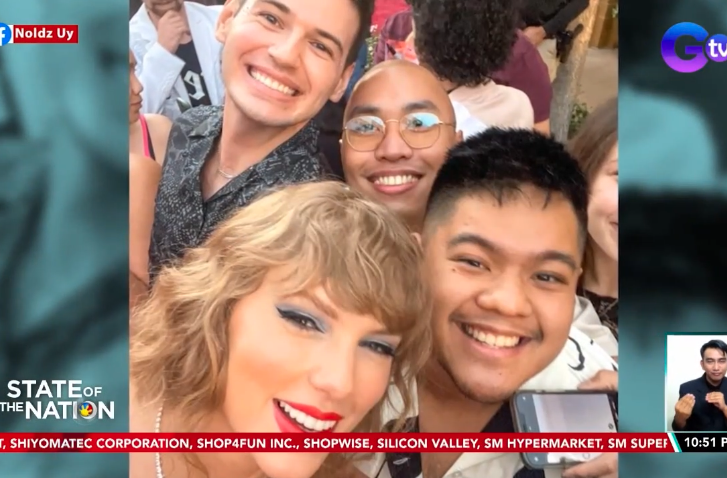 Pinoy Swiftie, naka-selfie, nakausap at nakapagpa-autograph kay Taylor ...