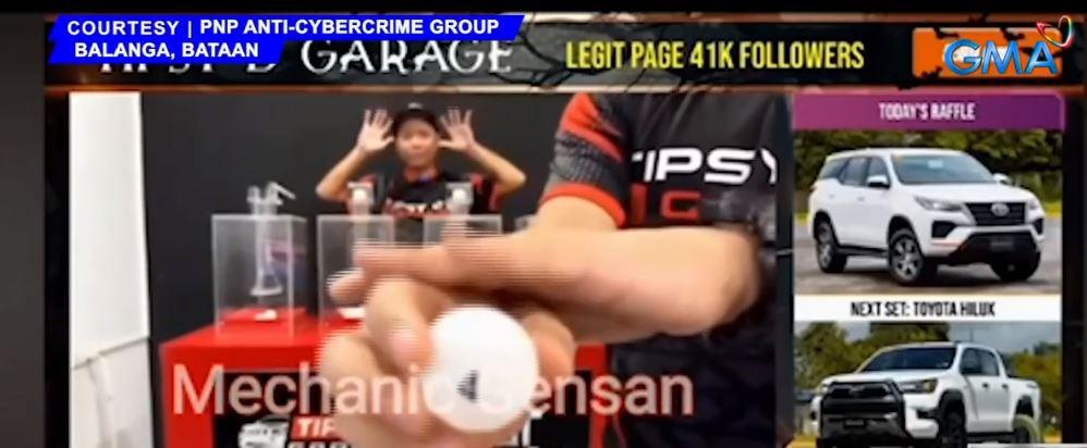 Vlogger, 7 others nabbed over online car raffle | GMA News Online