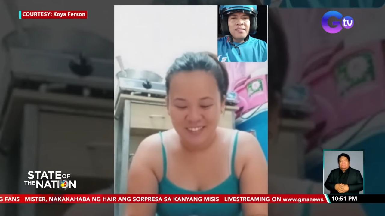 Rider surprises wife with hair makeover | GMA News Online