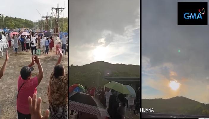 Milagro umano ng ‘dancing sun,’ nasaksihan sa Cebu; pero PAGASA, may ...