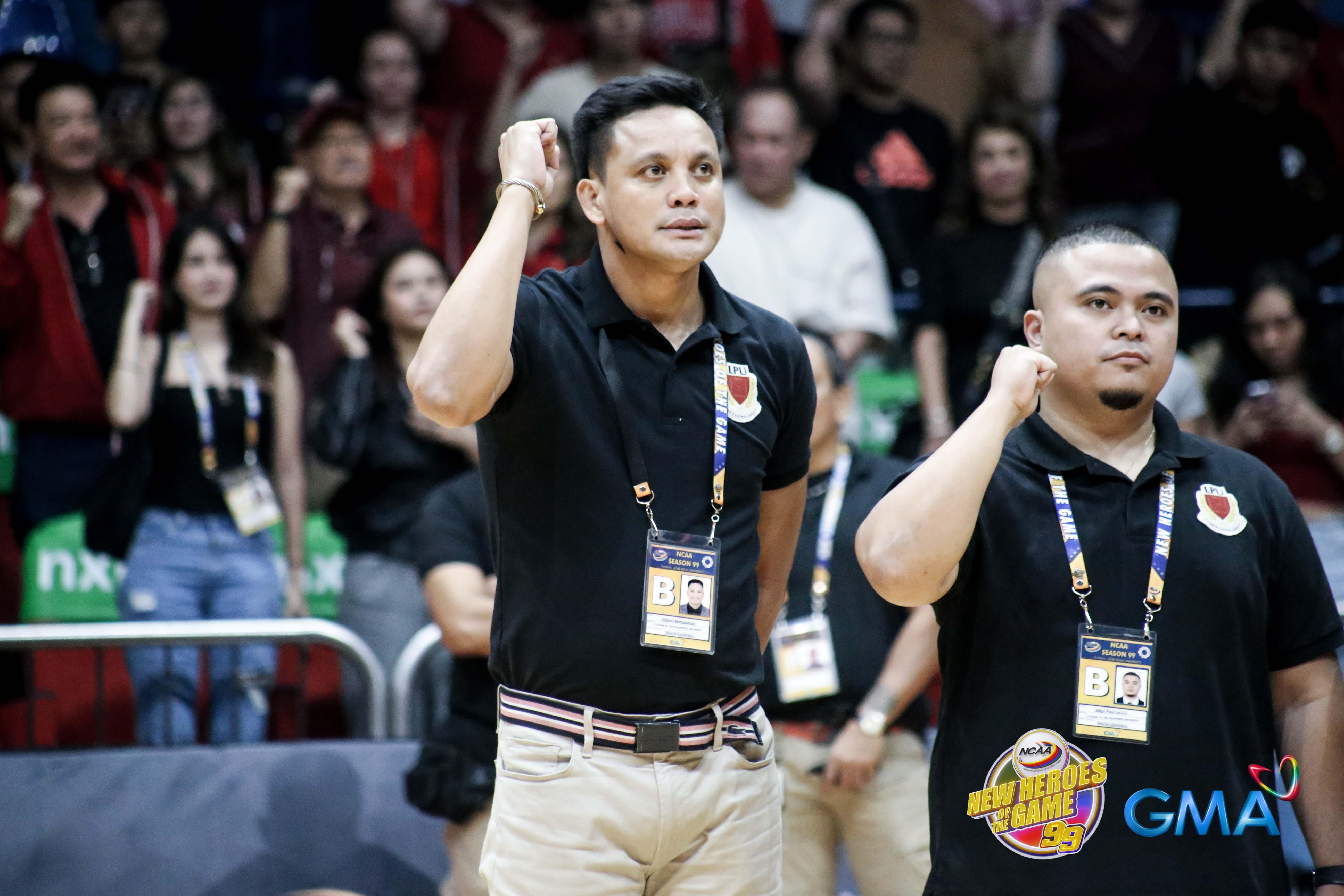 Topex Robinson praises Gilbert Malabanan for LPU's continuing success ...
