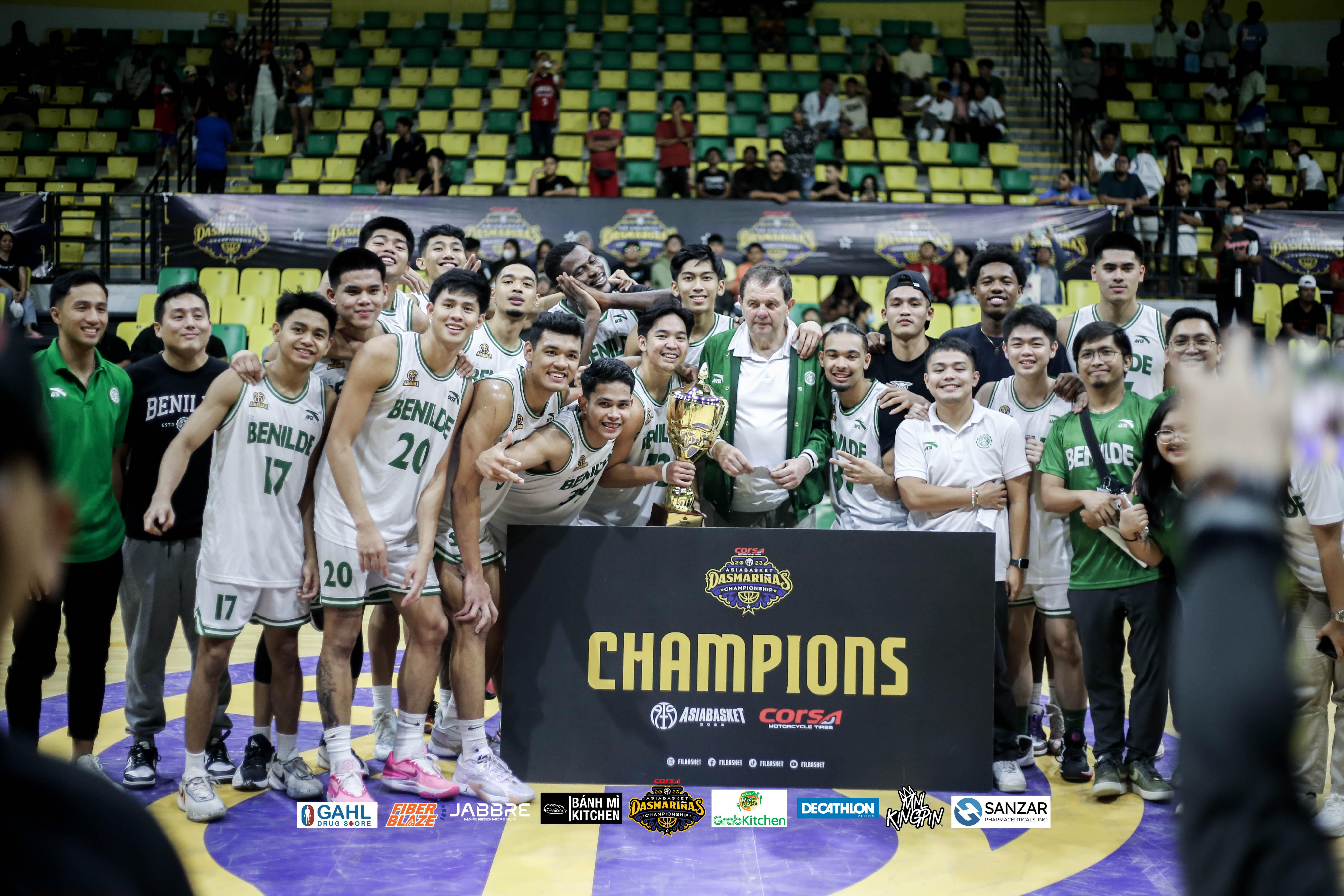 MVP Tony Ynot steers Benilde to Asiabasket title | GMA News Online