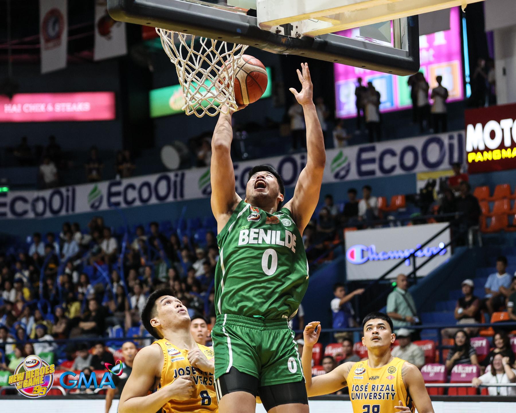 Will Gozum drops 27 as Benilde reasserts mastery vs JRU | NCAA Philippines