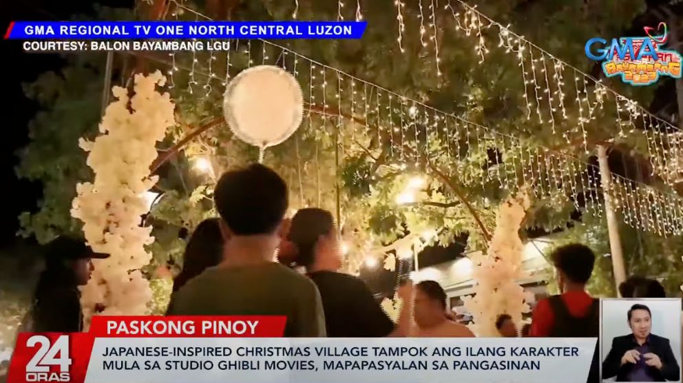 Japanese-inspired Christmas Village, a hit among visitors in Bayambang, Pangasinan | GMA News Online