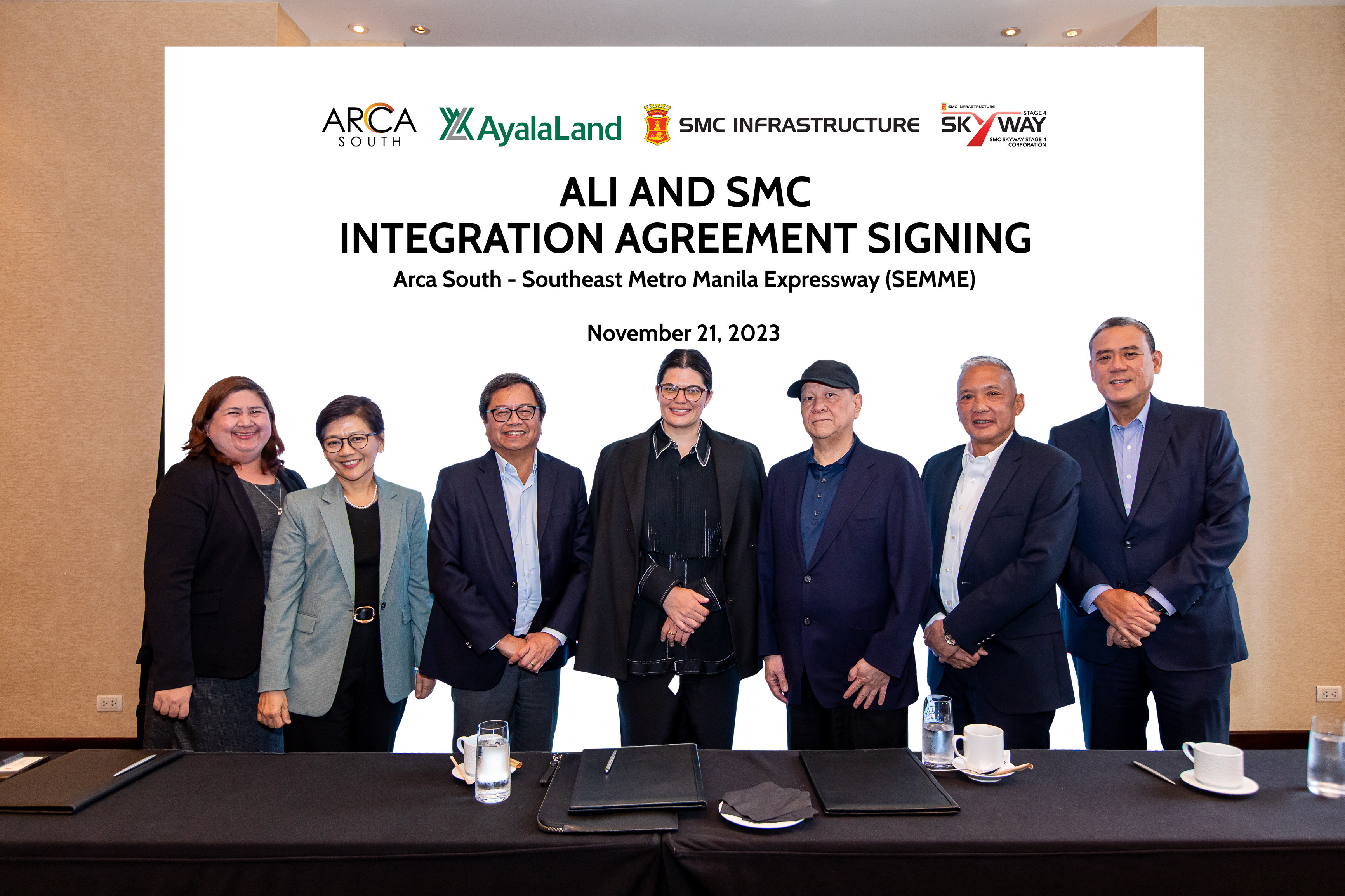 San Miguel, Ayala Land ink agreement connecting Arca South to Skyway ...