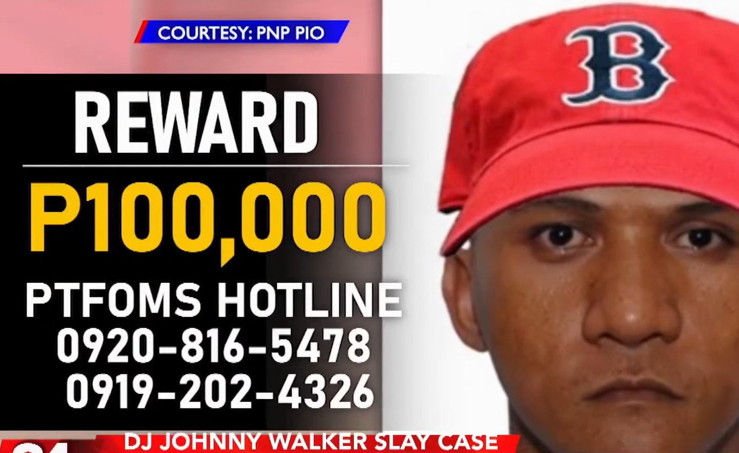 P100,000 reward up for DJ Johnny Walker's killers | GMA News Online