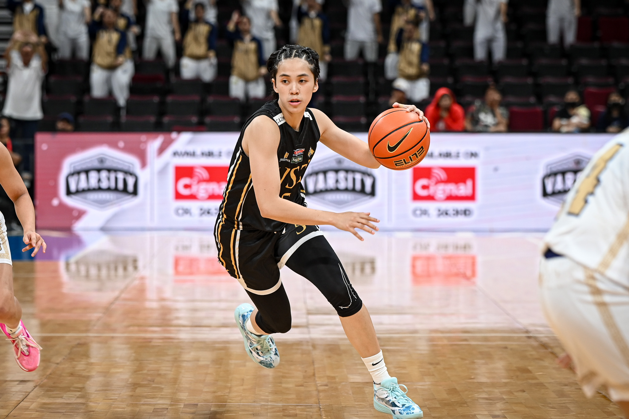 UAAP: UST draws first blood in women's basketball finals, moves on cusp of dethroning NU | GMA ...