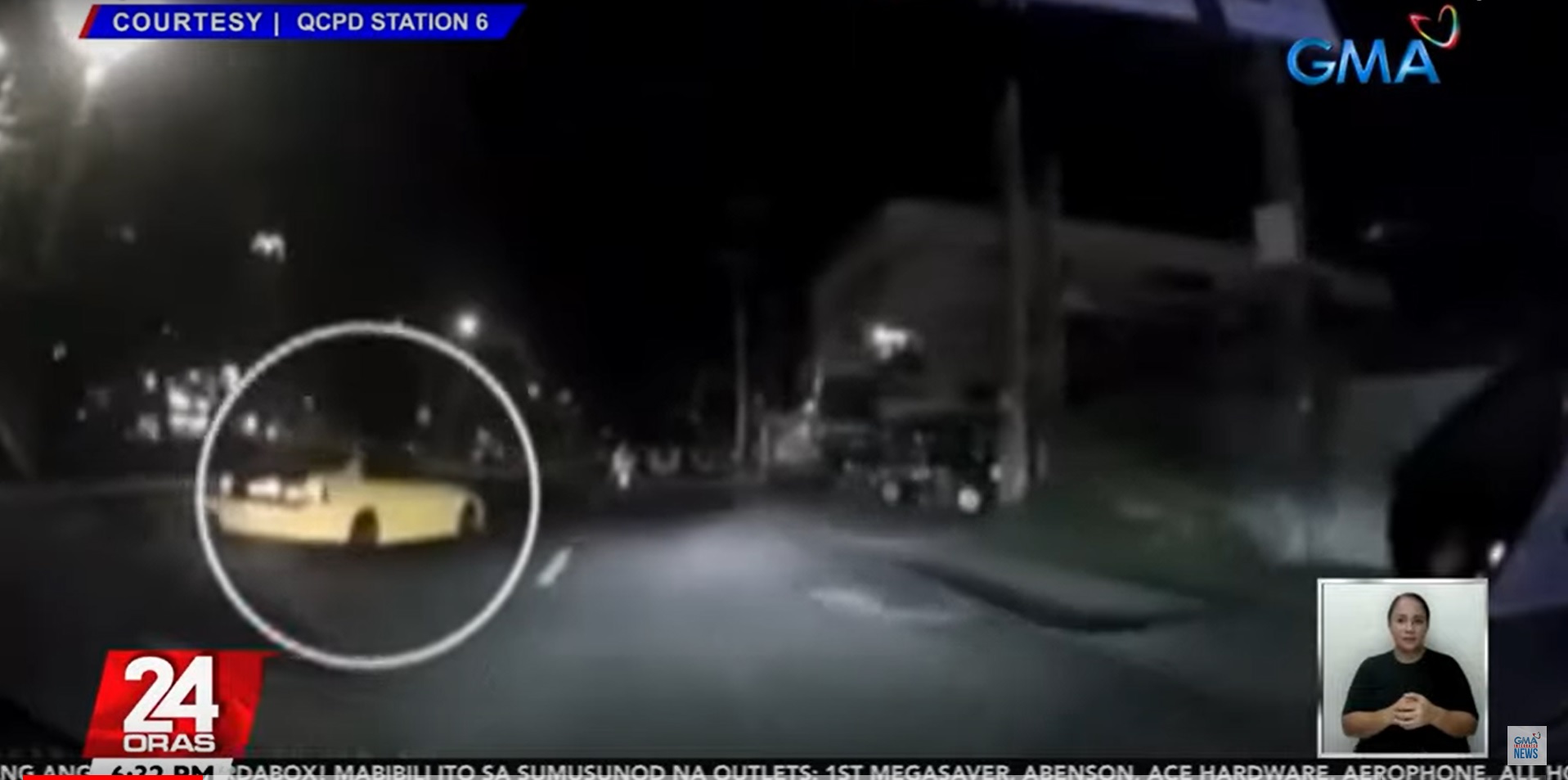 QC cop injured after motorist allegedly drags him 500 meters | GMA News ...
