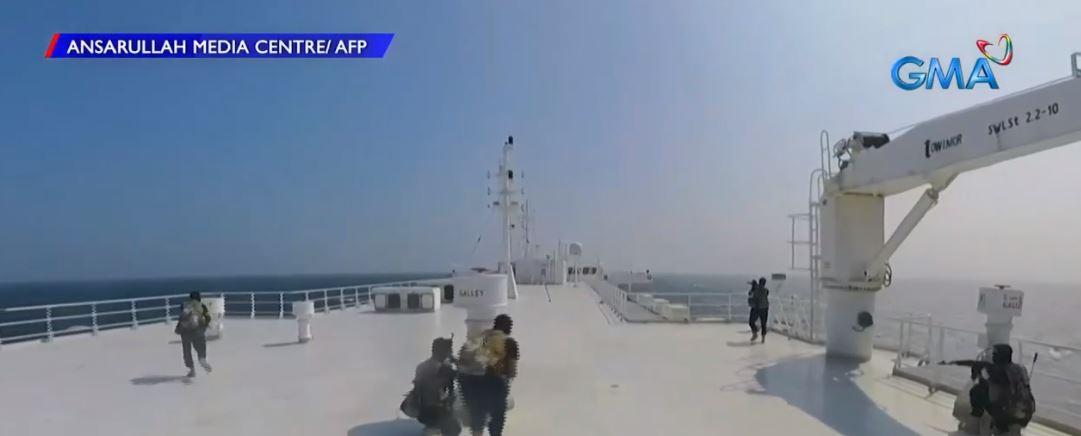 DFA: Pinoy seafarers held hostage in Red Sea are 'fine' | GMA News Online
