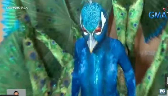 Model at TV host na si Heidi Klum, pasabog ang costume sa kaniyang ...