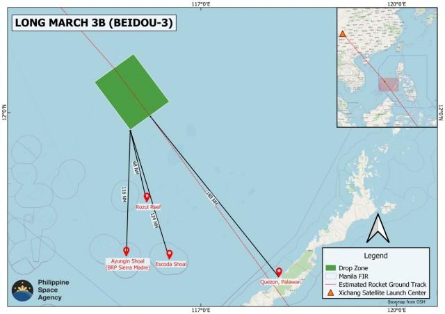 PhilSa warns vs 'potential risks' of China rocket debris | GMA News Online
