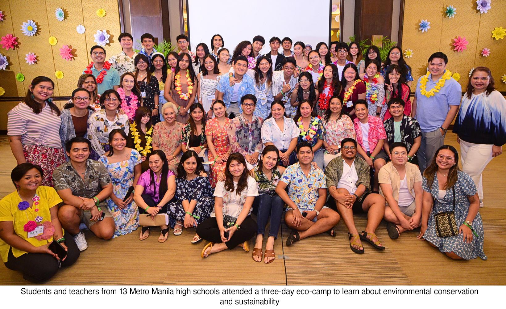 SM Prime, WWF-Philippines hold eco-camp for youth sustainability ambassadors | GMA News Online