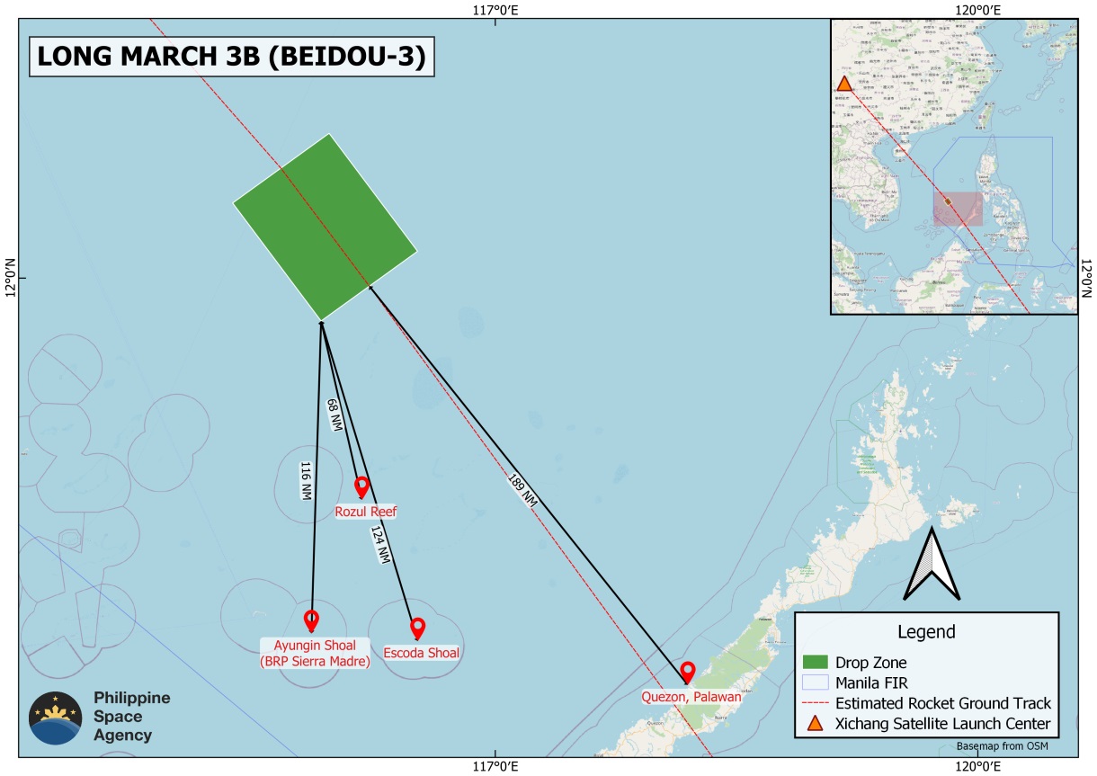 PhilSa warns vs 'potential risks' of China rocket debris | GMA News Online