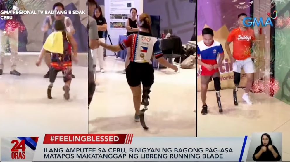 5 PWDs in Cebu receive new running blades, newfound hope to do more ...