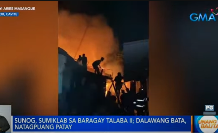 Apat patay sa sunog sa Bacoor, Cavite | Balitambayan